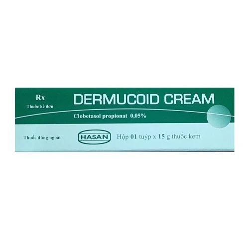 Kem Bôi Trị Viêm Da, Mẩn Ngứa, Vẩy Nến Dermucoid Cream Tuýp 15g | Aemi