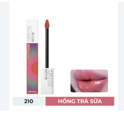 Son Kem Lì Super Stay Matte Ink 5ml - 210 Versatile | Aemi