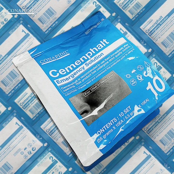 Mặt Nạ Thạch Phục Hồi CONAPIDIL CEMENPHALT 5.5gx10 miếng | Aemi